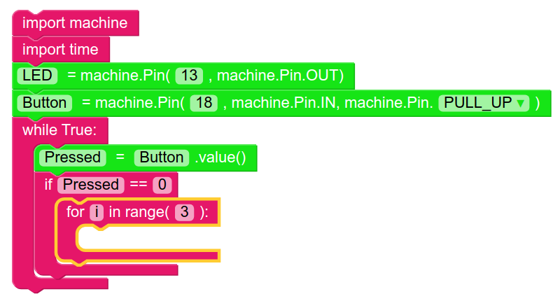 Welcome to the ESP32 running EduBlocks!